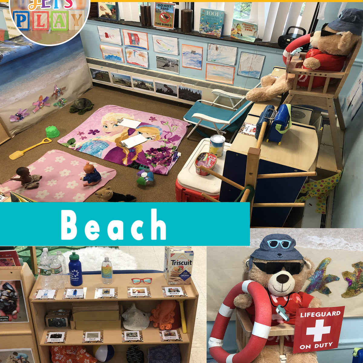 Pretend Play Beach Theme | Imaginative Play Printables for Dramatic Pl ...