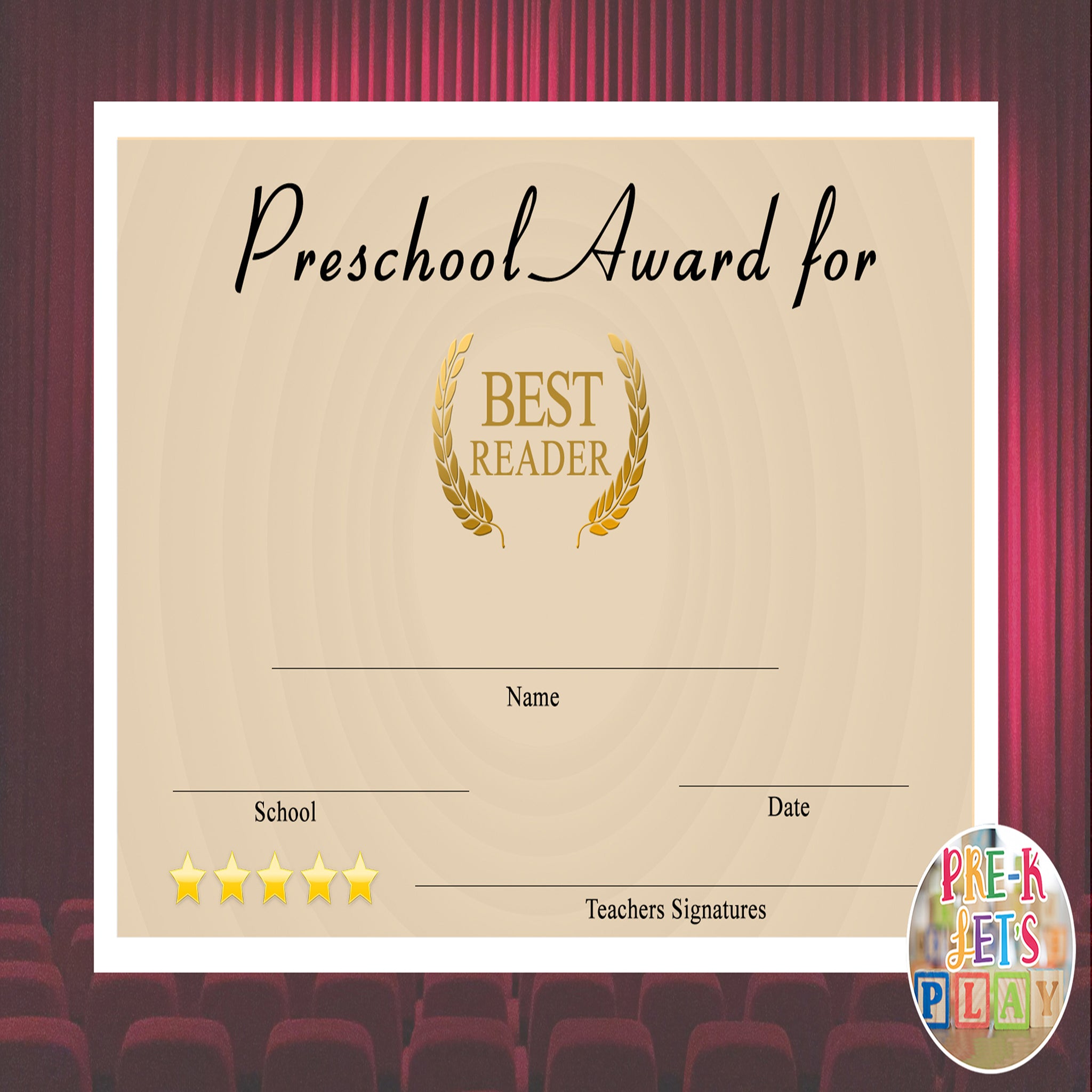 Preschool Graduation | Editable Diplomas & Certificates | End of the Y ...
