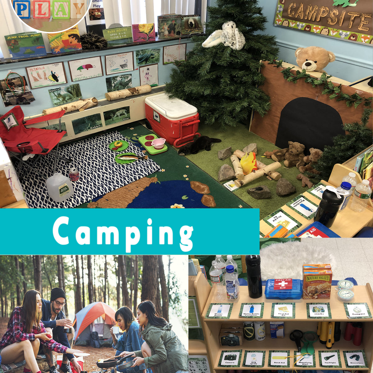 Pretend Play Camping | Imaginative Play Printables for Dramatic Play C ...
