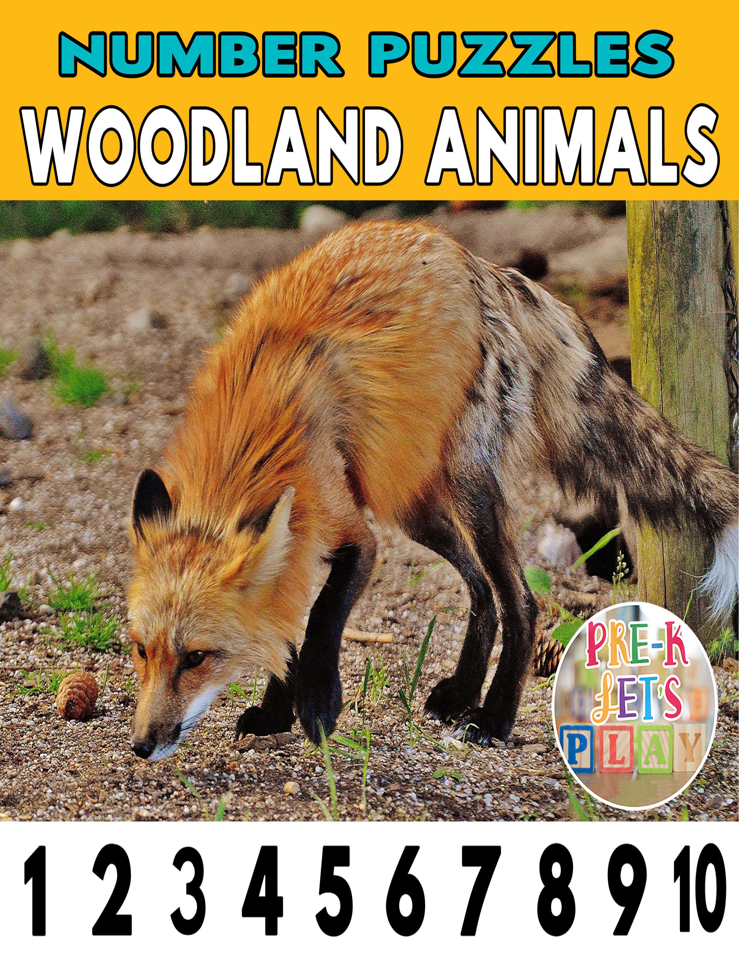 Woodland Animals Number Strip Puzzles | Number Order Sequencing & Skip ...